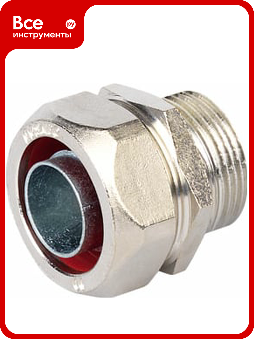 Муфта DKC металлорукав-коробка DN 20 М25x1.5 наружая резьба 6014-25A 211977