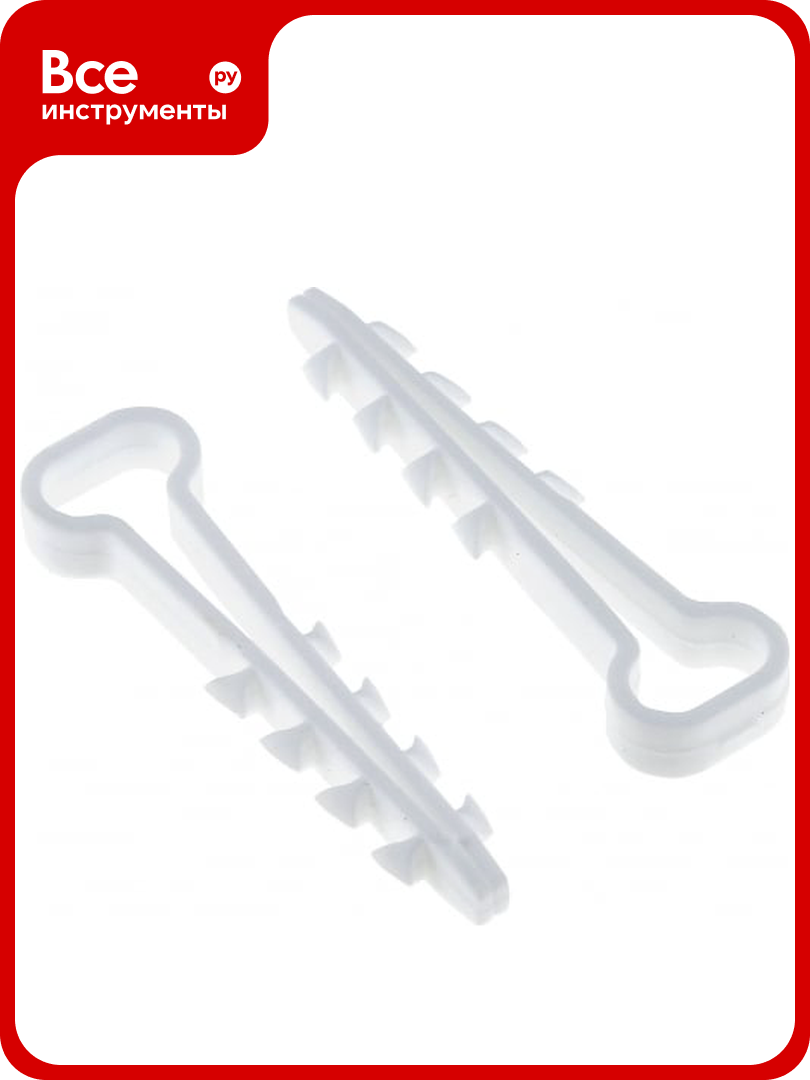 Дюбель-хомут FORTISFLEX нейлон ДХП 12-6 (б) 100 шт. 57159