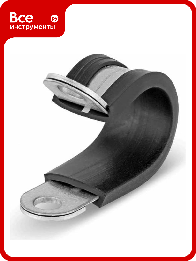 Хомут NORMA Rubber RSGU Р-Образный 8/12 W1 упаковка 10шт. RSGU1.8/12W1