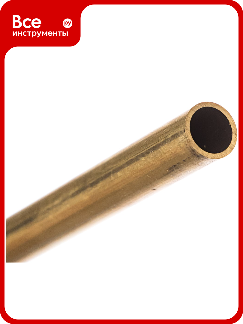 Трубка ALBERTS латунная, диаметр 10x1х1000мм, 471255