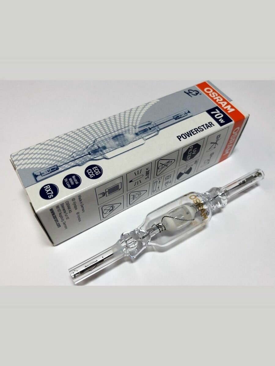 Лампа металлогалогенная OSRAM POWERSTAR HQI - TS EXCELLENCE 150W/WDL/RX7s-24, 4008321678362