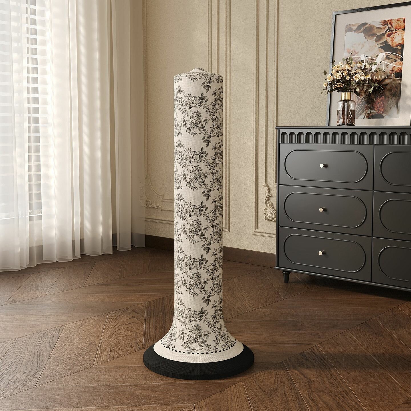 Универсальный чехол для электрического вентилятора, полный комплект, защитный чехол для башенного вентилятора, вертикальный безлопастной напольный вентилятор, сумка для хранения