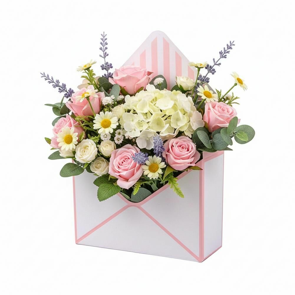 Цветочный букет (цветы не входят в комплект), Международный женский день, День учителя, свадебный подарок