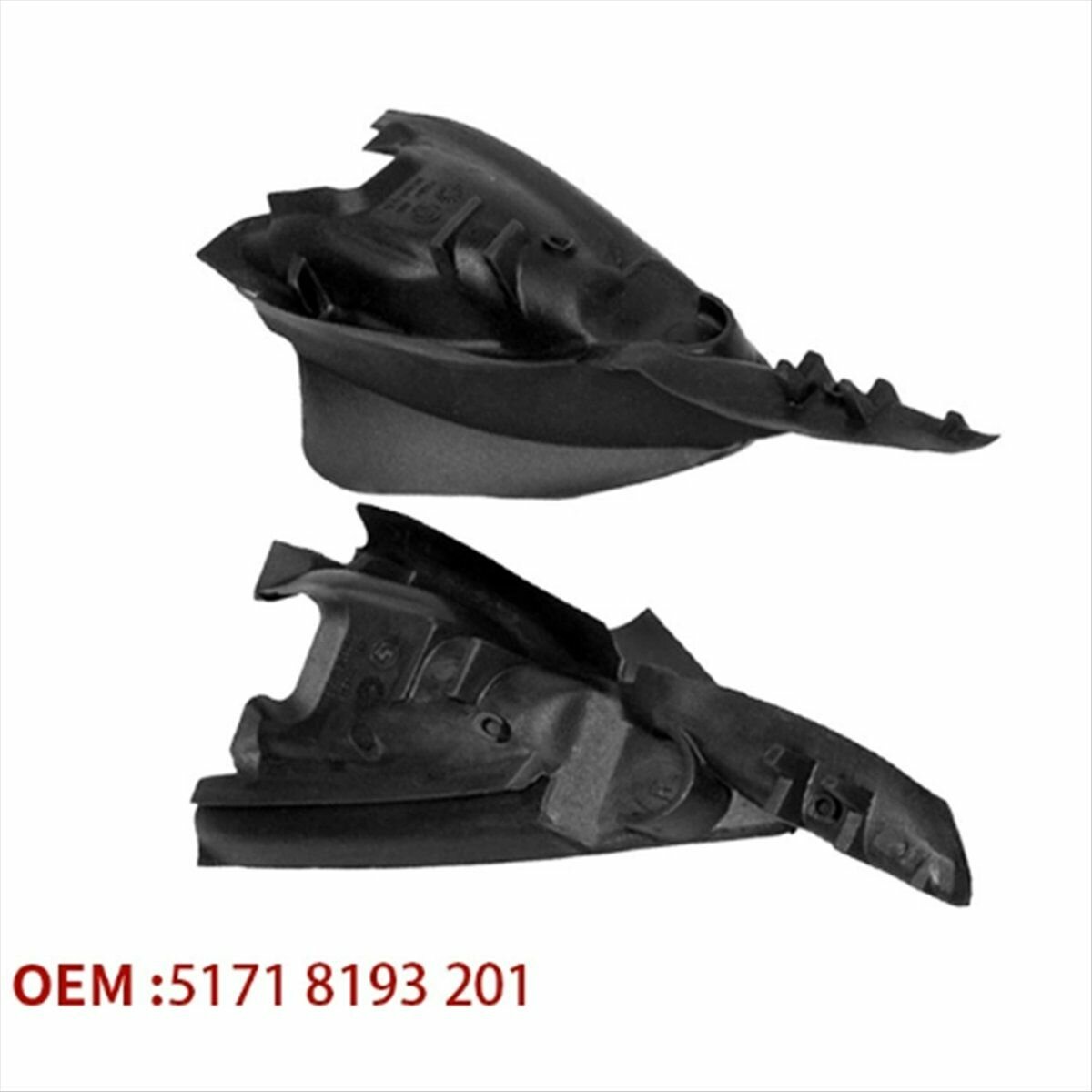 Наружная накладка на лобовое стекло для 5 серии E39 95-03, передний капот, водосток 51718193202 R