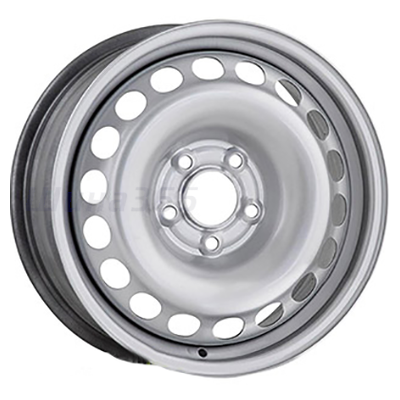 Штампованный колесный диск Magnetto 15000 S AM 6x15/5x108 ET52,5 D63,3 Silver Ford Focus II