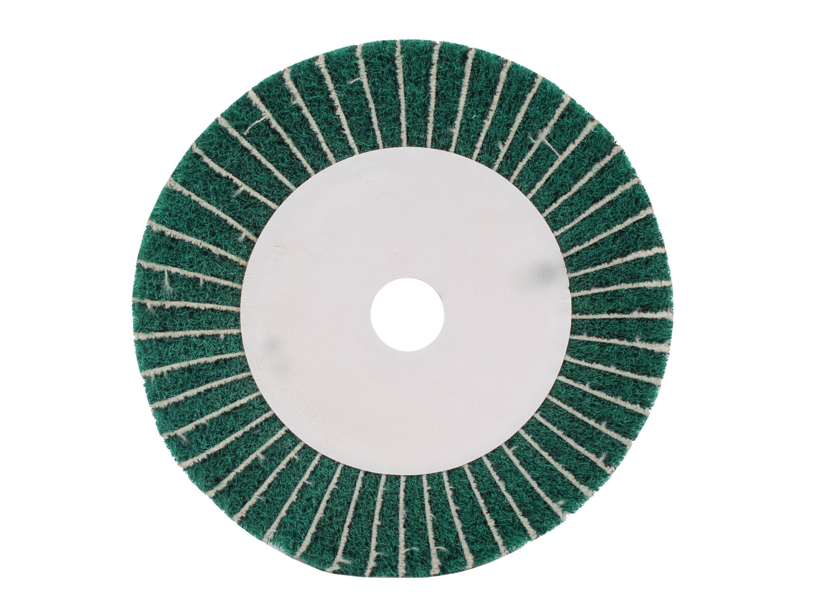 Круг скотч-брайт зеленый P180 P120 150x25x20мм комбинированный ANROKEY