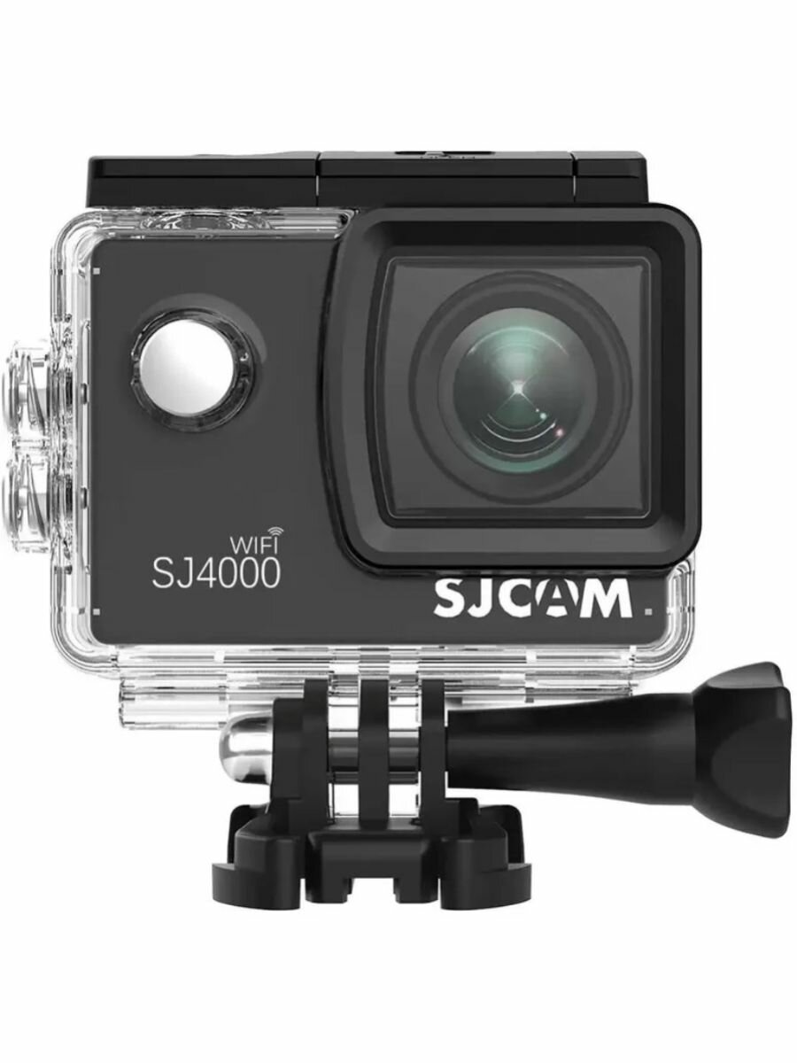 Экшн-камера SJCAM SJ4000 Wi-Fi, 12 МП, 4K, Wi-Fi, черная
