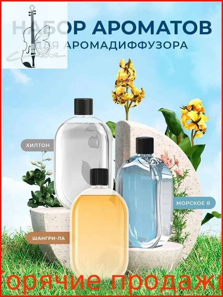 Аромат для дома, сменный, для автоматического аромадиффузора