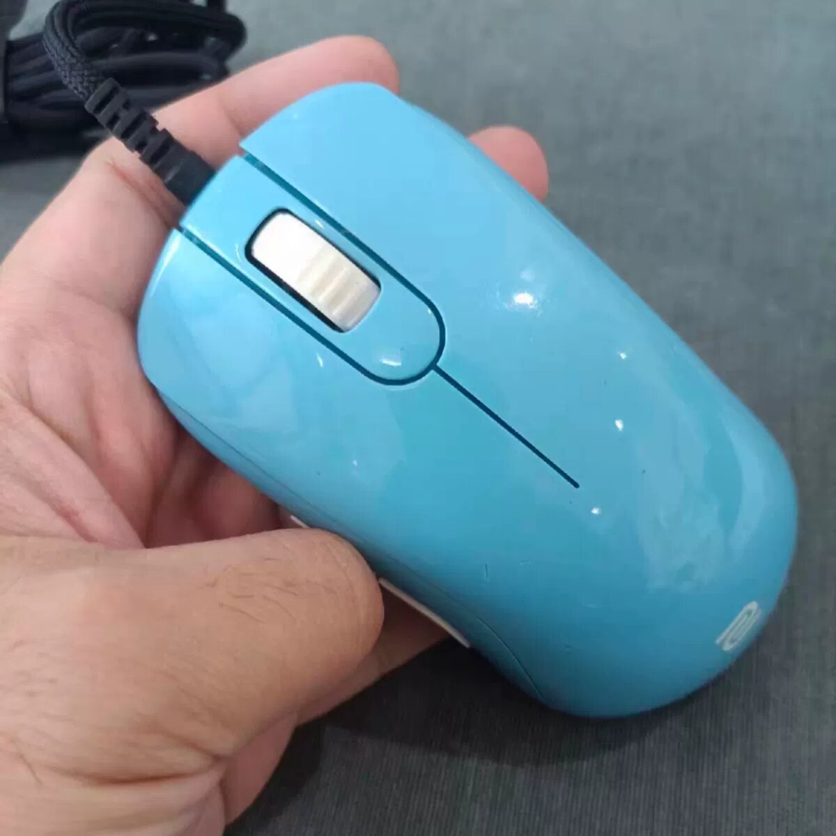 Проводная игровая мышь ZOWIE Divina S2 для киберспорта, ограниченная серия в синем и розовом цветах. ZOWIE S2 Blue —