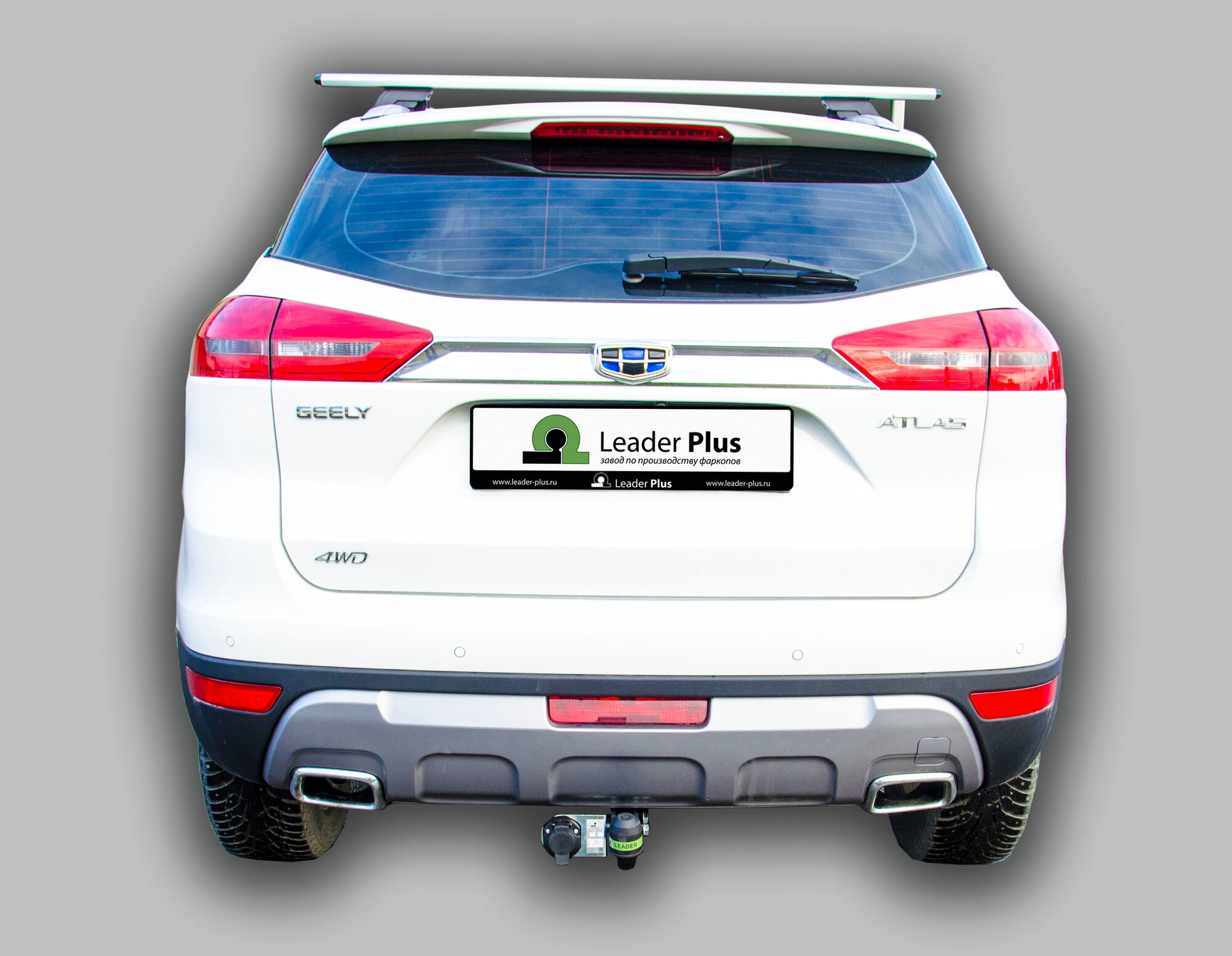 Фаркоп(прицепное) Лидер-Плюс для GEELY ATLAS 2016- (паспорт и сертификат в комплекте)(без электрики)G204-A
