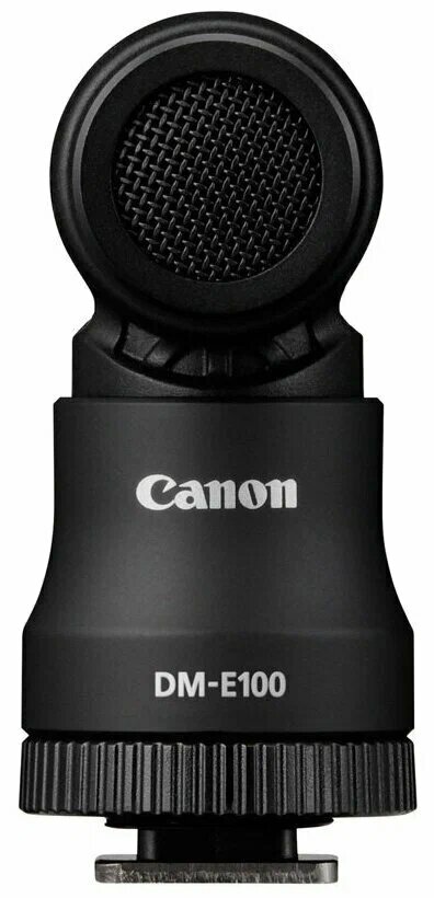 Микрофон Canon DM-E100, накамерный, всенаправленный 3.5mm, черный