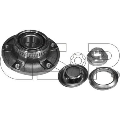 Комплект подшипника ступицы передней GSP 9237002K Bmw 3 E36, E46, Z3, Z4 90-09 + ABS