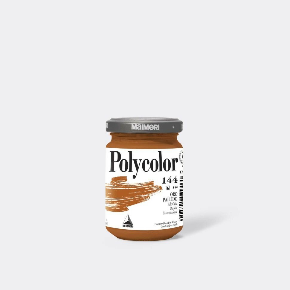 Акрил Слабое золото POLYCOLOR 140мл, артикул M1220144