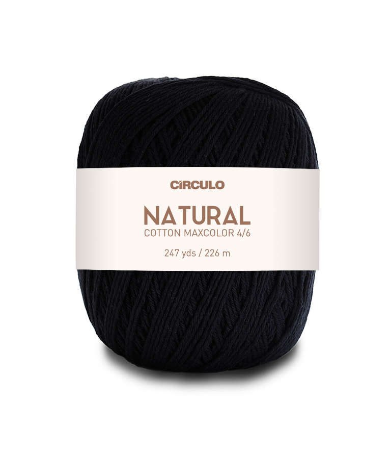 Пряжа CiRCULO NATURAL MAXCOLOR 6, 100% хлопок, 200гр. 226м, цвет 8990