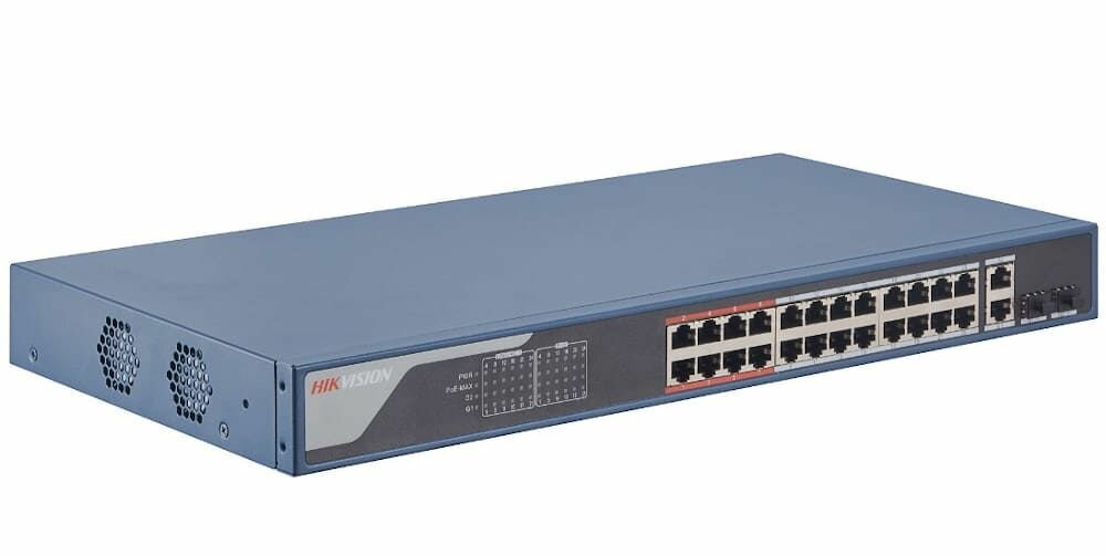 Hikvision DS-3E1326P-EI PoE-коммутатор