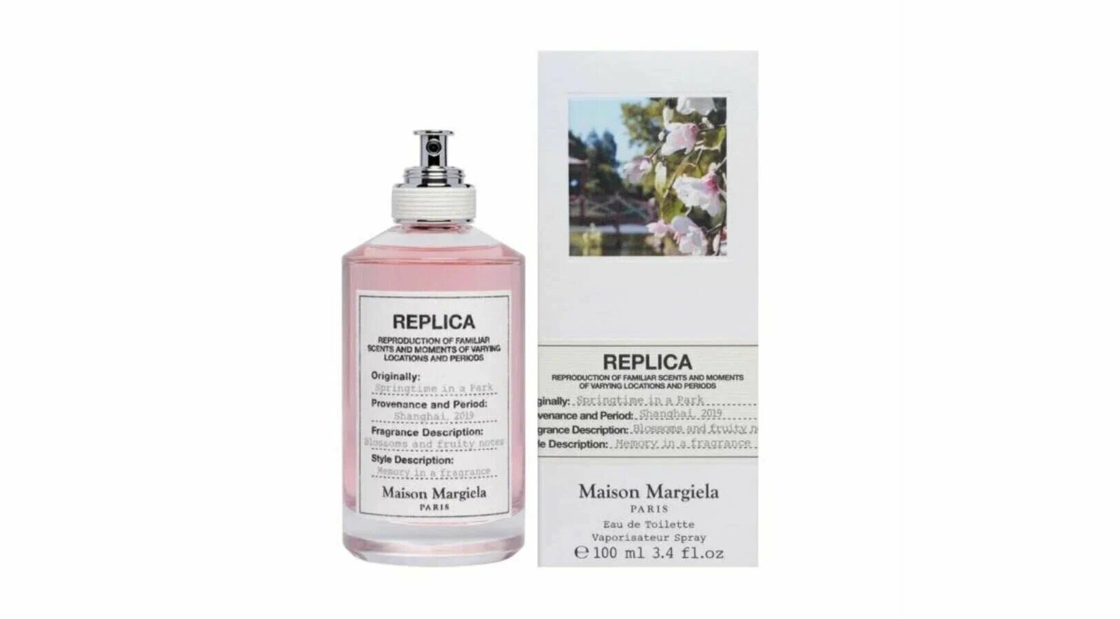 Maison Margiela REPLICA Springtime in a Park 100 мл туалетная вода унисекс, цветочные, фруктовые