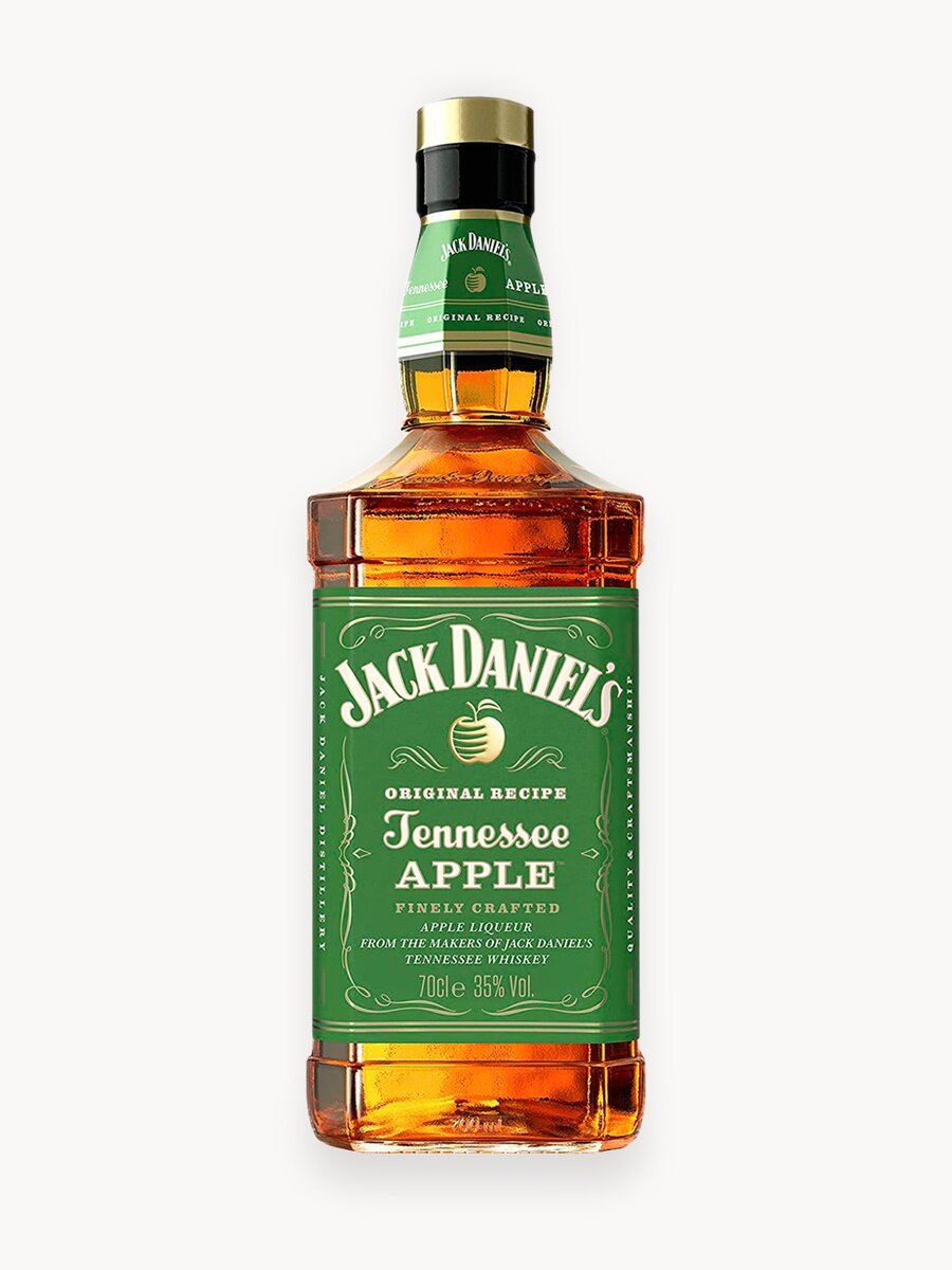 Виски "Jack Daniel's" Tennessee Apple, купажированный, 0,7 л, США