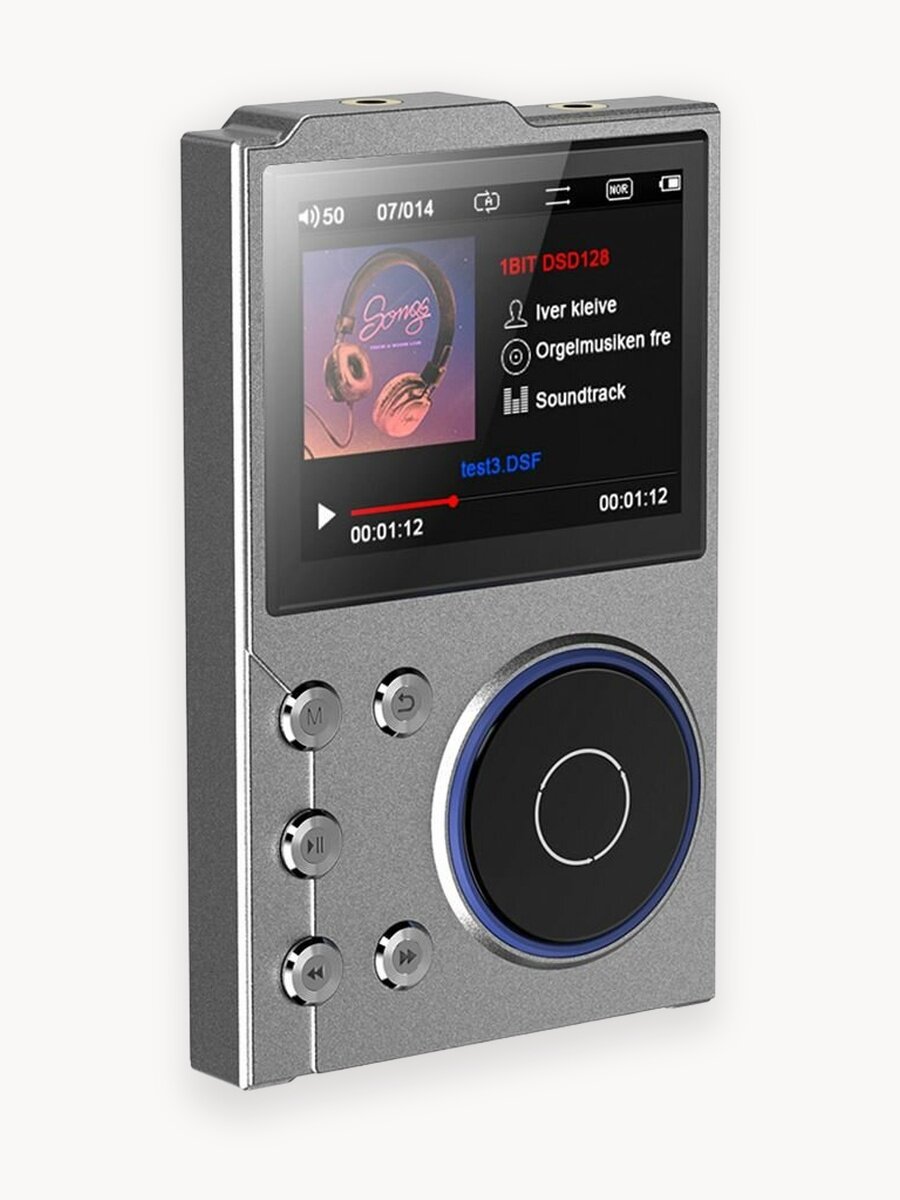 Портативный Hi-Fi MP3/MP4 плеер с поддержкой DSD и FM радио | Слот для microSD