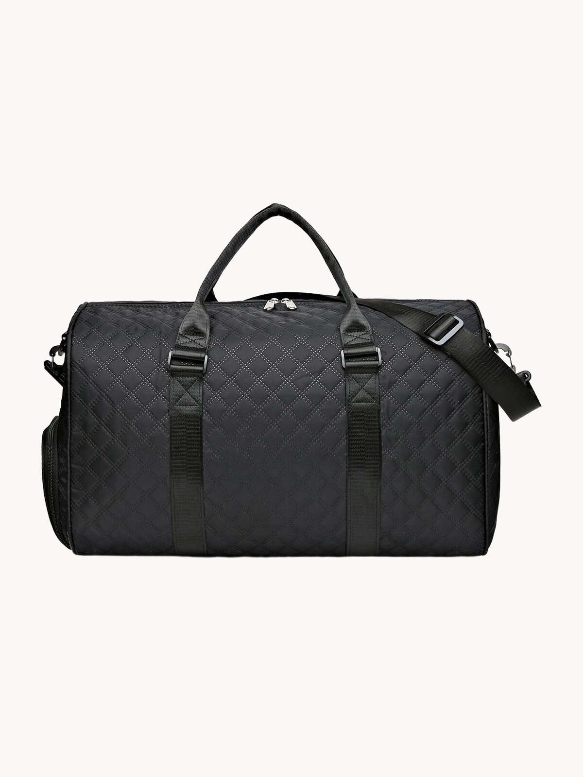 Сумка дорожная Loui Vearner, 40 л, 50х37х25 см, ручная кладь, черный