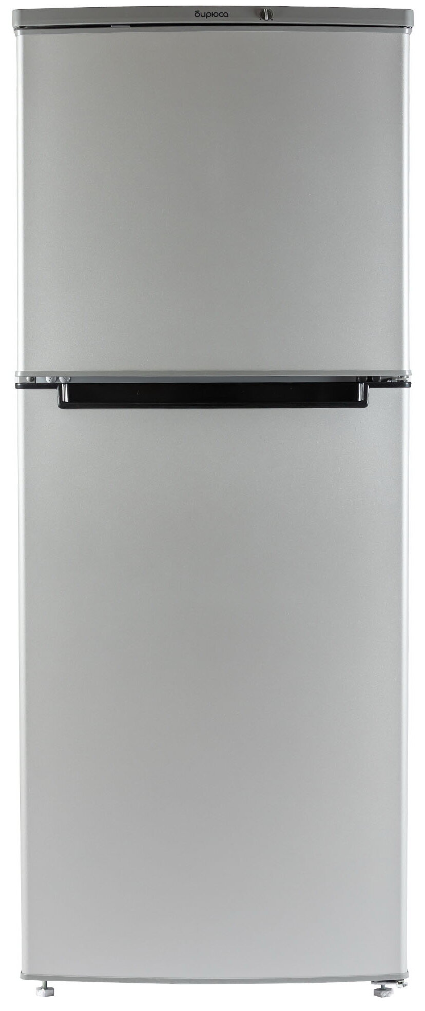 Холодильник двухкамерный Бирюса M553, объем 230(160/70)л, высотой 1,45м, металлик