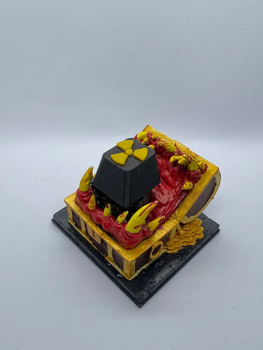 Кейкап для механической клавиатуры Радиация