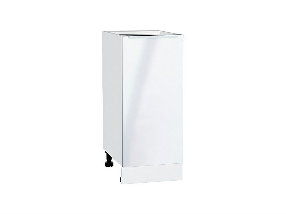 VVT Шкаф нижний с 1-ой дверцей Фьюжн Белый, Angel, 350 В*Ш*Г 816*350*480, фасад МДФ Angel, корпус Белый Angel