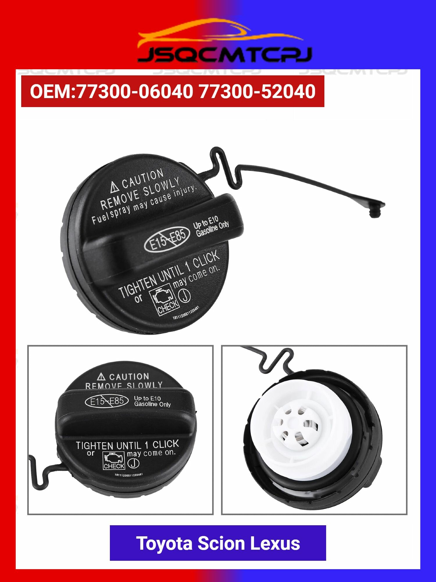 Крышка (пробка) топливного бака для Toyota Scion Lexus 77300-06040 77300-52040
