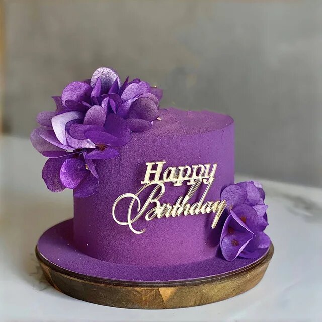 Новинка 2025 года, топпер для торта с днем рождения, украшение для десерта, золотые боковые акриловые детские вечерние топперы для торта для детского душа, принадлежности для выпечки