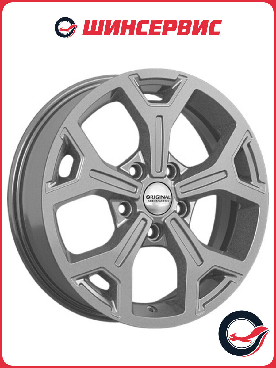 Литой колесный диск Скад KL-318 R16x6.5J 5x114.3 ET50 ЦО66.1 для автомобиля