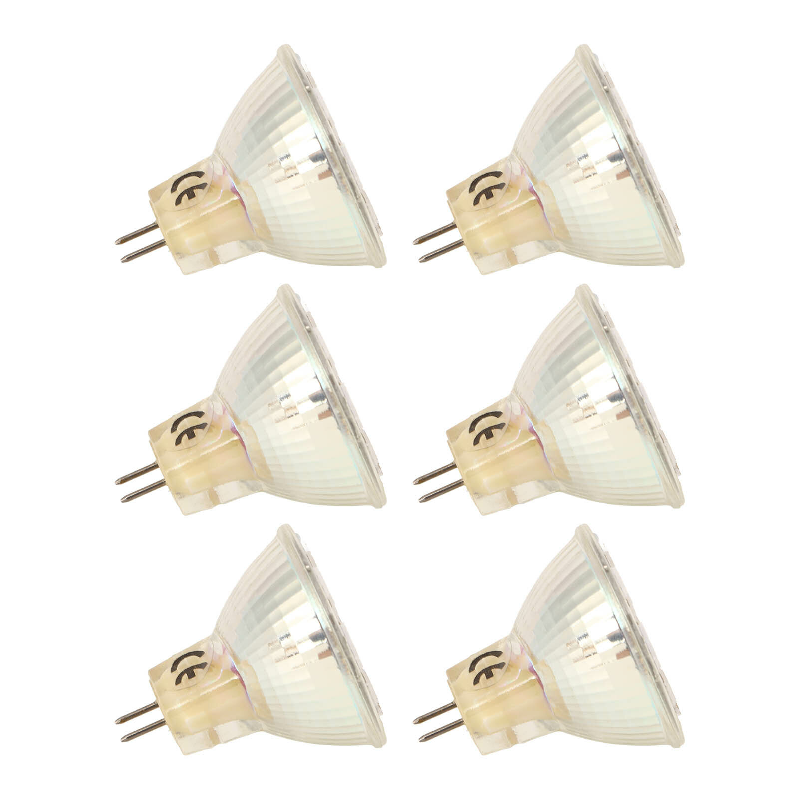 6шт GU4 Светодиодная Лампа 270LM 15LED Энергосберегающая Лампочка MR11 Track Lamp Бусины 12V 3W Теплый Свет 3000K — фото 1