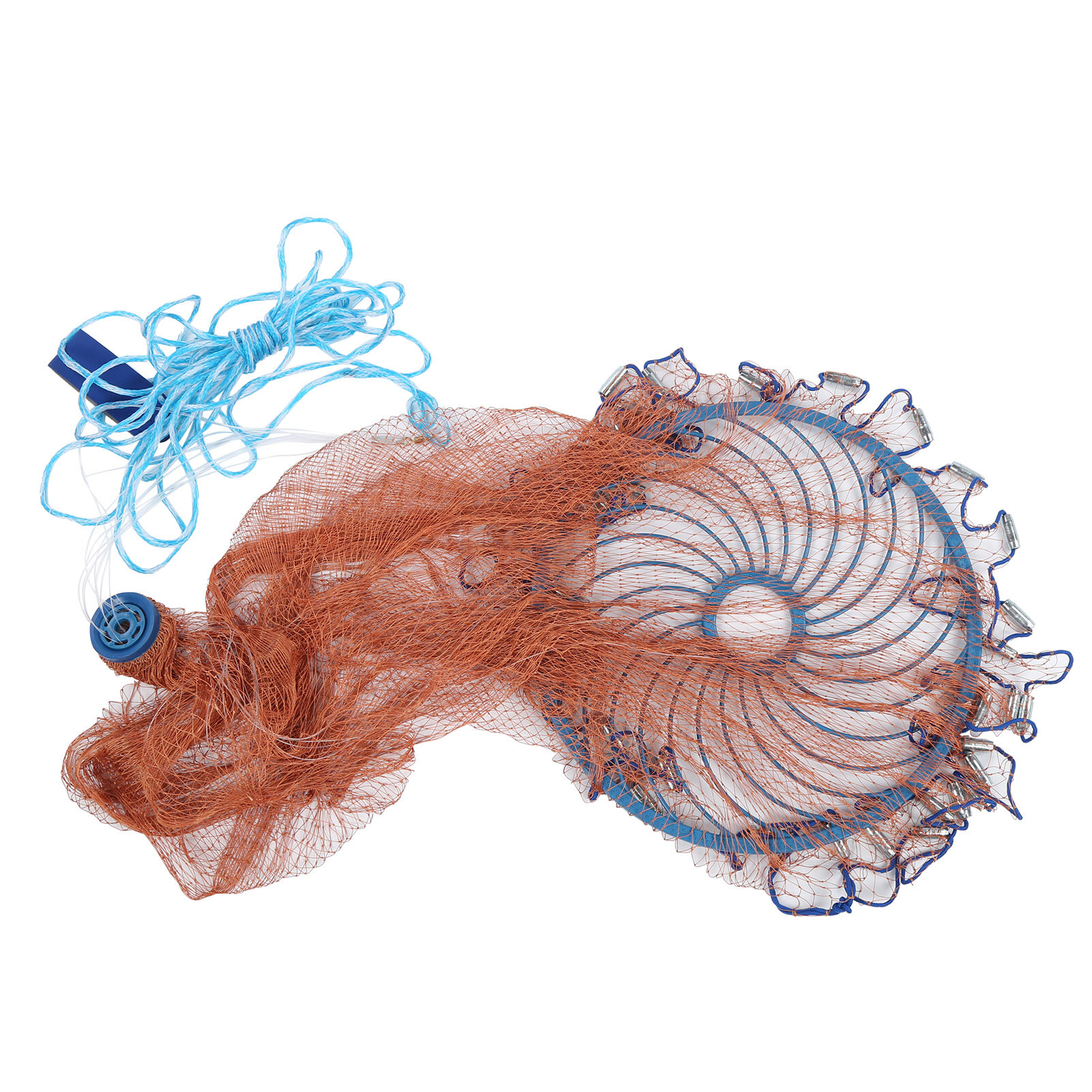 Кастинговая сеть 360см, летающий диск, прочная