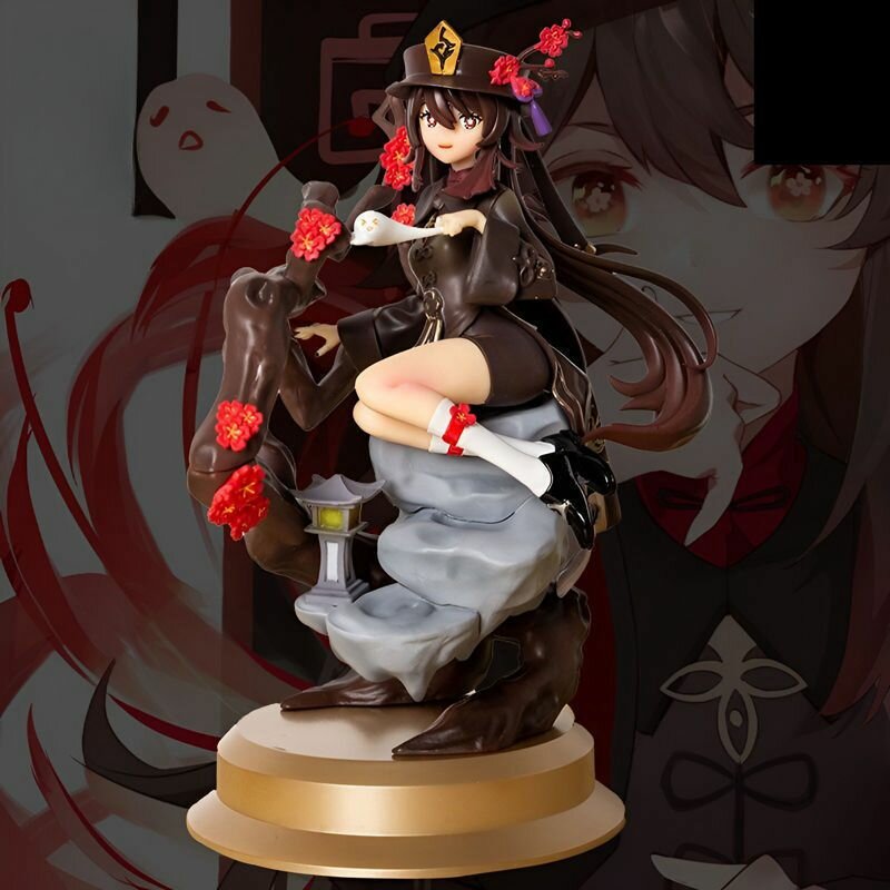 Эксклюзивная фигурка Ху Тао: Премиум качество и восхитительная детализация из мира Genshin Impact(22cm) -kpa