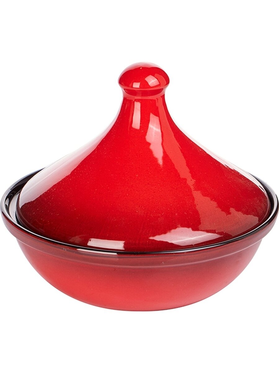 Тажин с крышкой Керамика 1л; D-22, H-17, 5см.