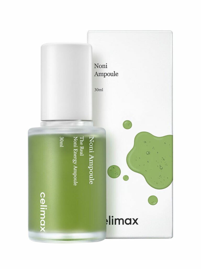 Сыворотка Celimax для лица The Real Noni Energy Ampoule, с экстрактом нони, 30 мл