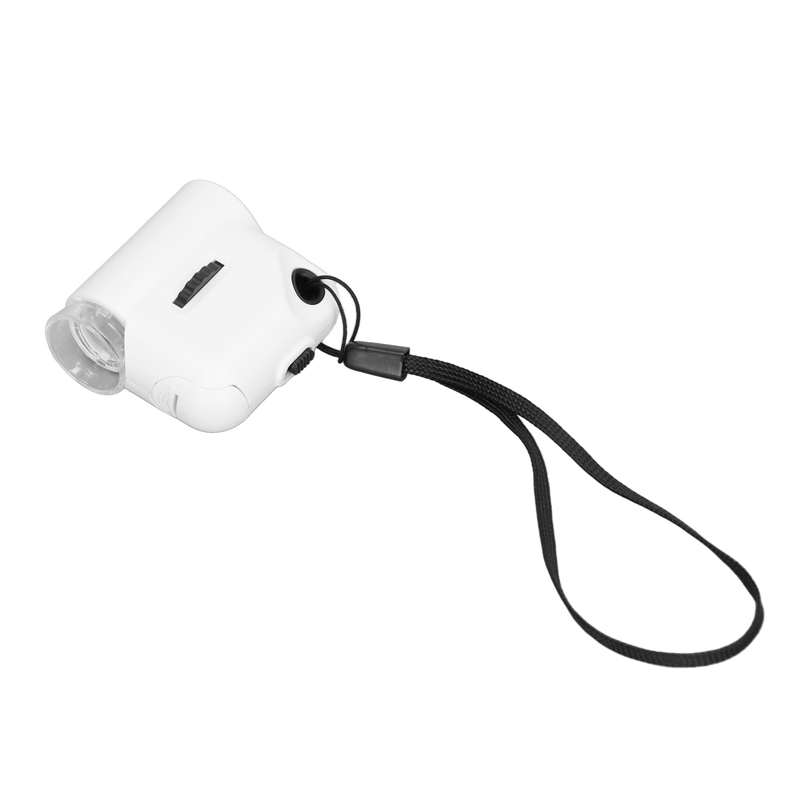 Мини-микроскоп с 55-кратным увеличением, карманный HD-акриловый оптический объектив, лупа со светодиодной подсветкой