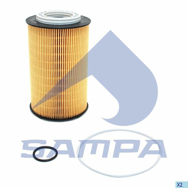 Фильтр масляный КПП для МАН арт 025144 SAMPA