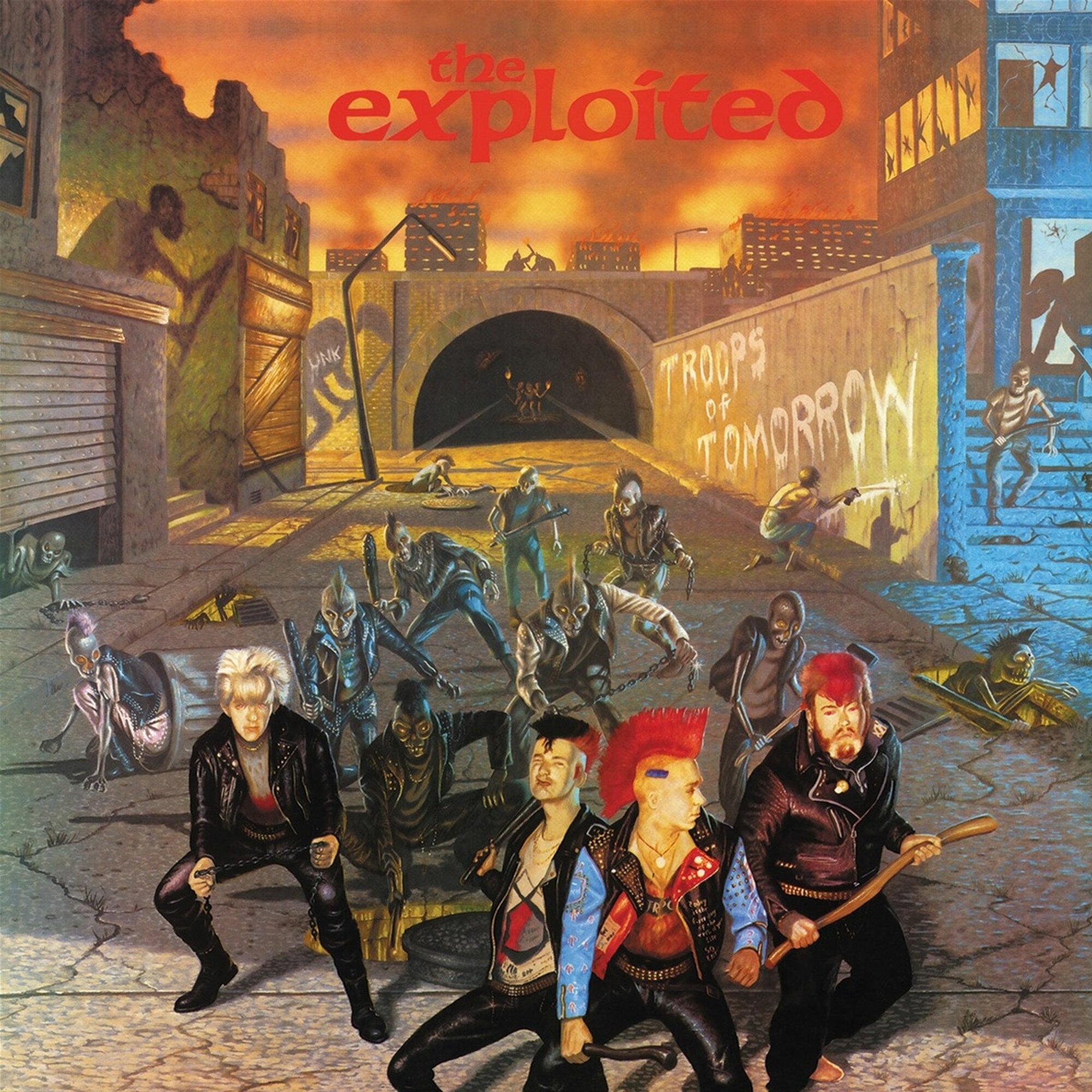 Виниловая пластинка The Exploited - Troops of Tomorrow Gatefold Vinyl LP (1 LP)