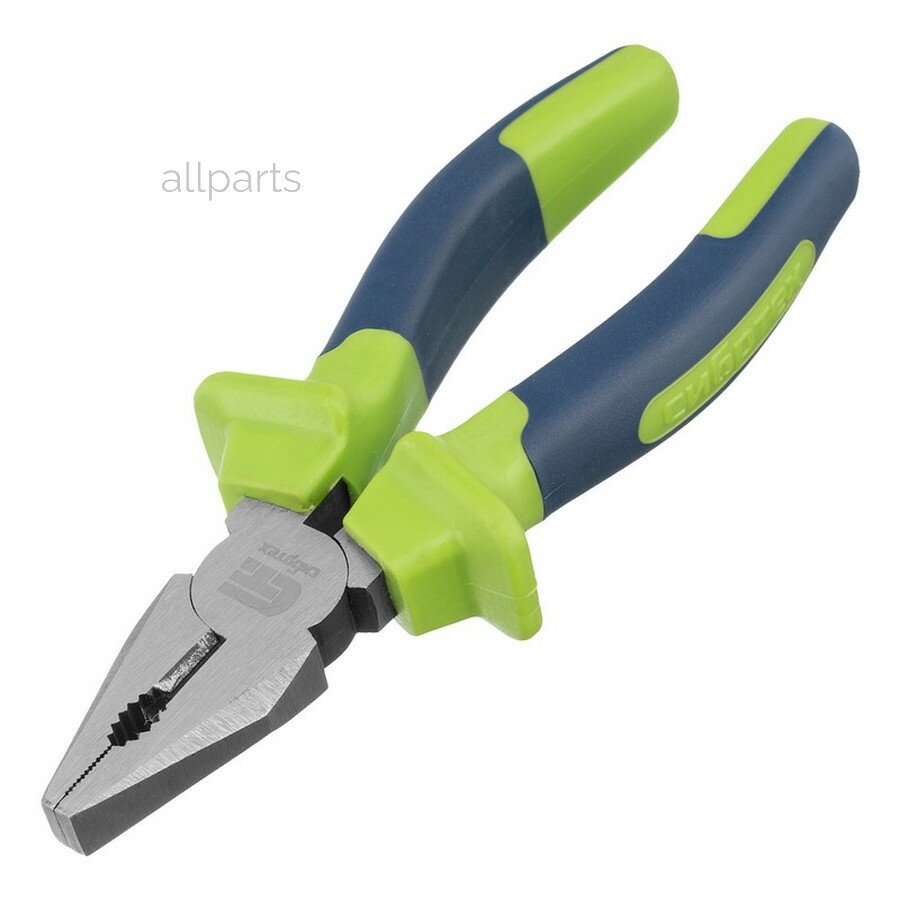 СИБРТЕХ 17050 Плоскогубцы комбинированные, 160 мм, двухкомпонентные рукоятки СИБРТЕХ 17050