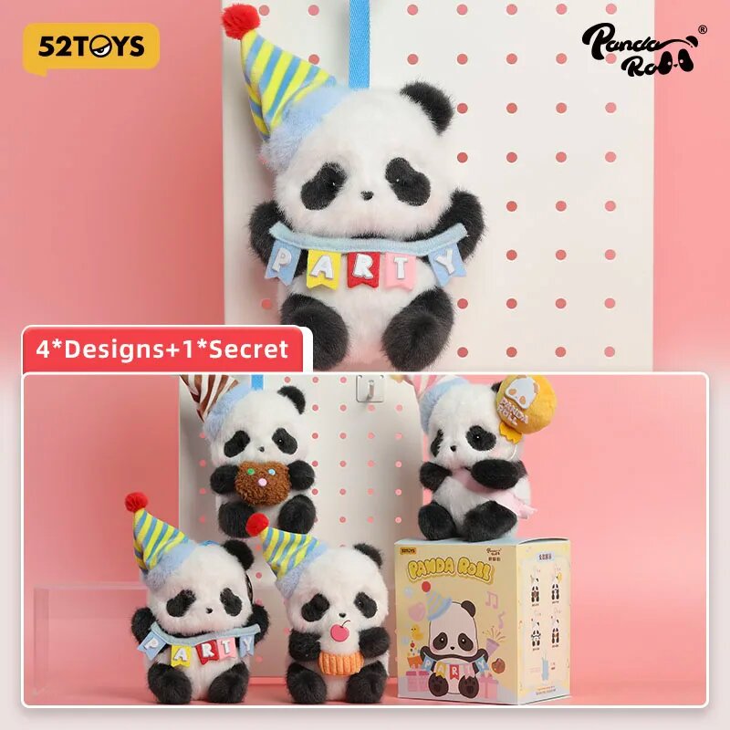 Фигурки 52TOYS Mystery Box Panda Roll Party Series, 1PC(random), Унисекс