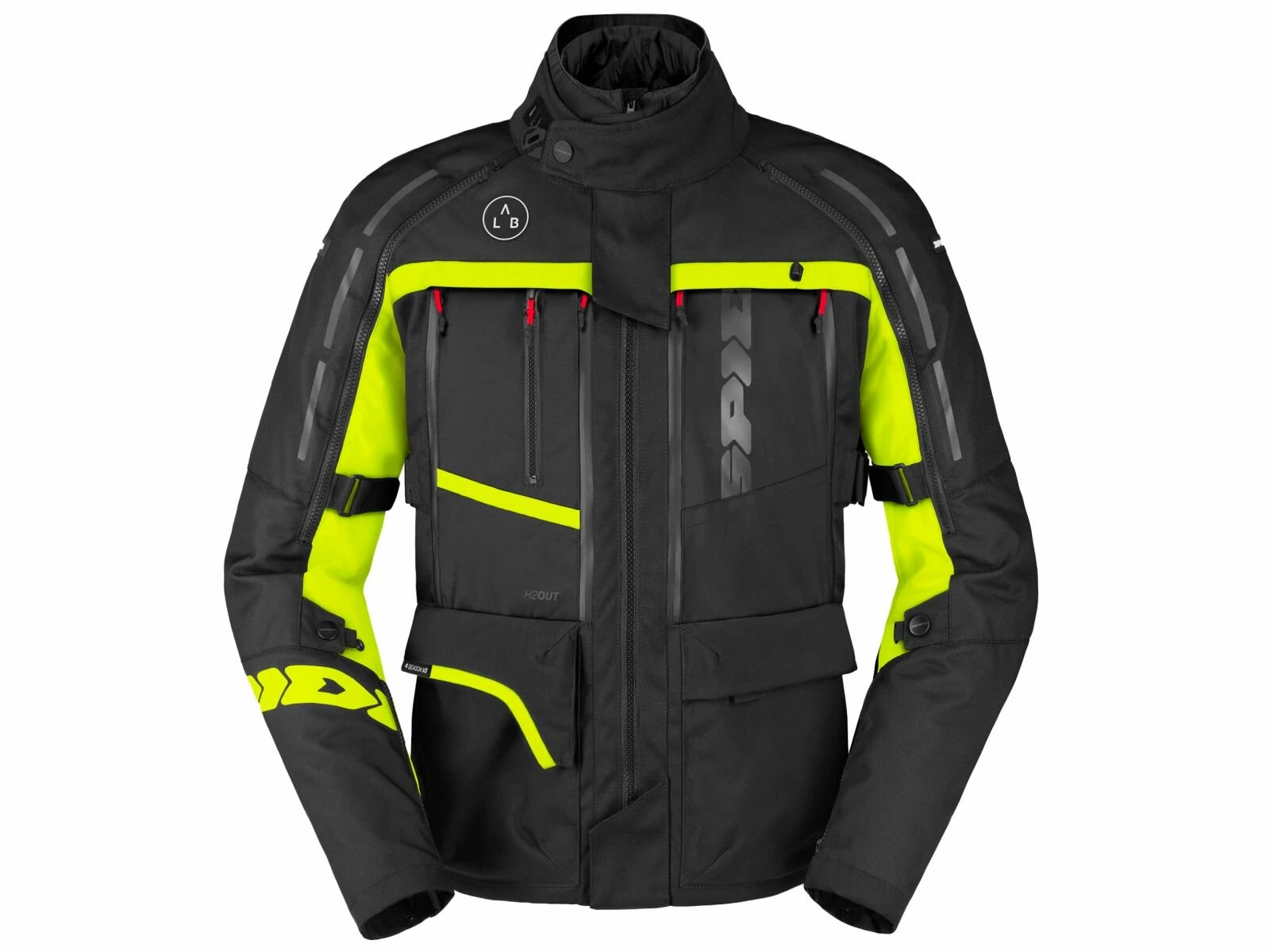 Мотокуртка SPIDI 4 SEASON V3 Yellow Fluo, M