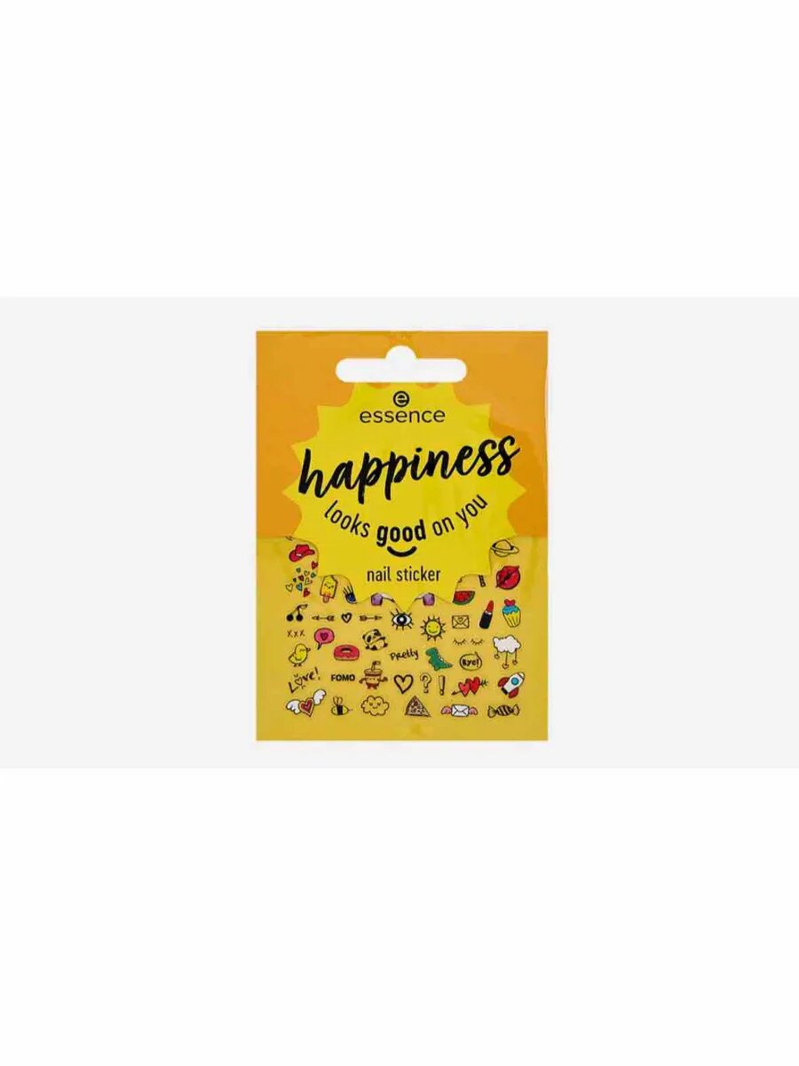Стикеры для ногтей Essence "Happiness Looks Good", самоклеящиеся, для маникюра