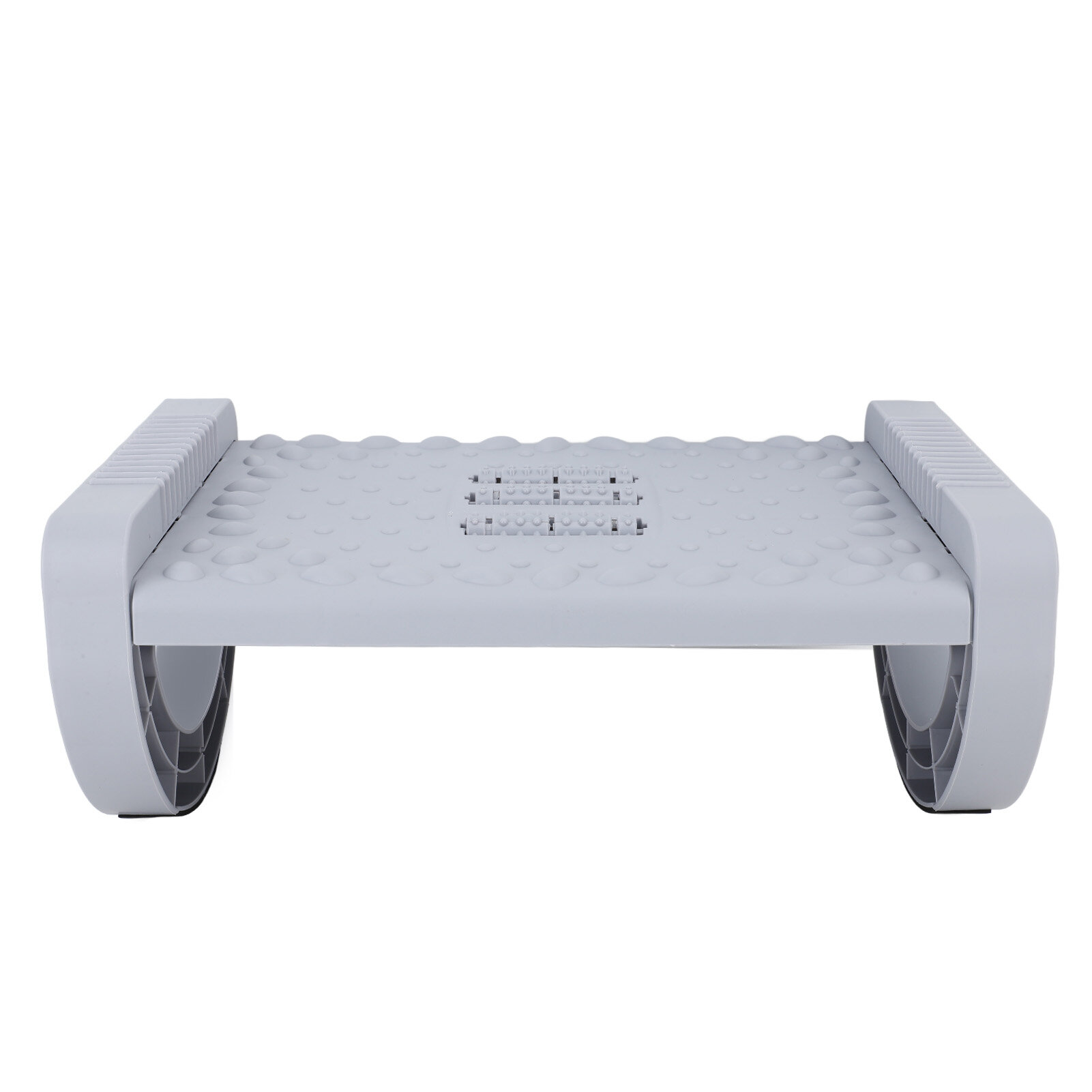 Нога отдыха за столом снять усталость повысить эффективность работы качалка с ножным стулом с роликовым сообщением для Office Desk Grey