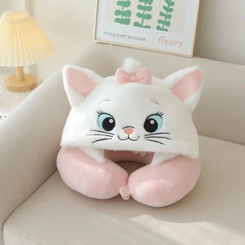 Подушка и капюшон, белые, женские