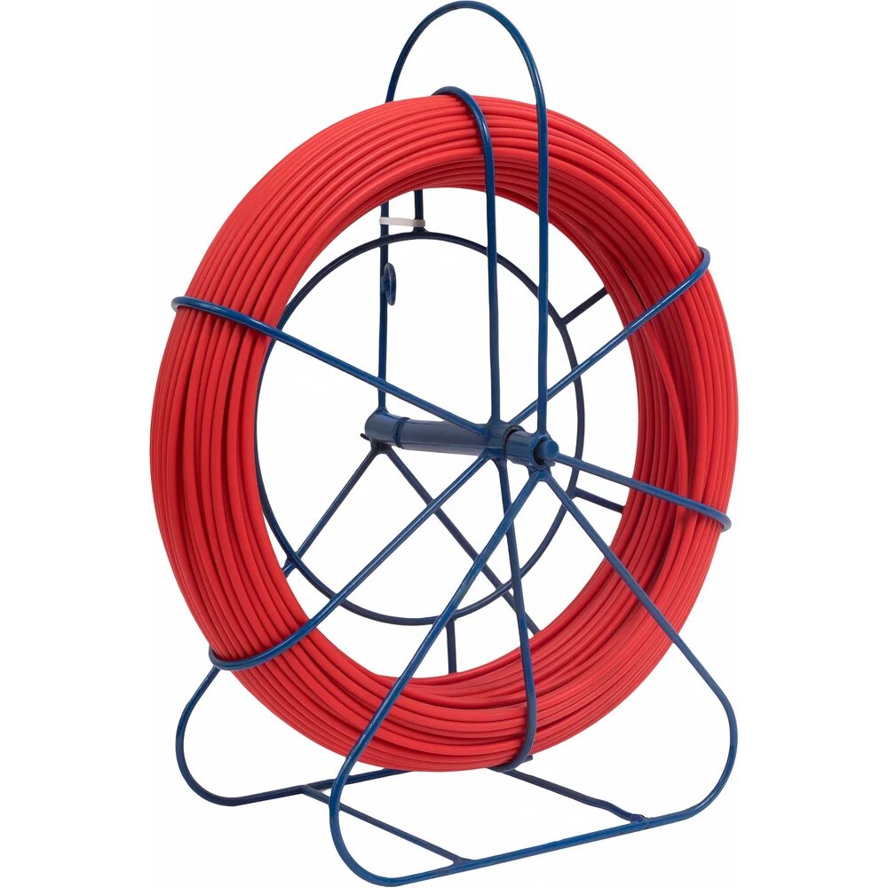 Протяжка для кабеля мини УЗК 6 мм/100 м в кассете Gigant GECB-6/100, кабеля мини узк