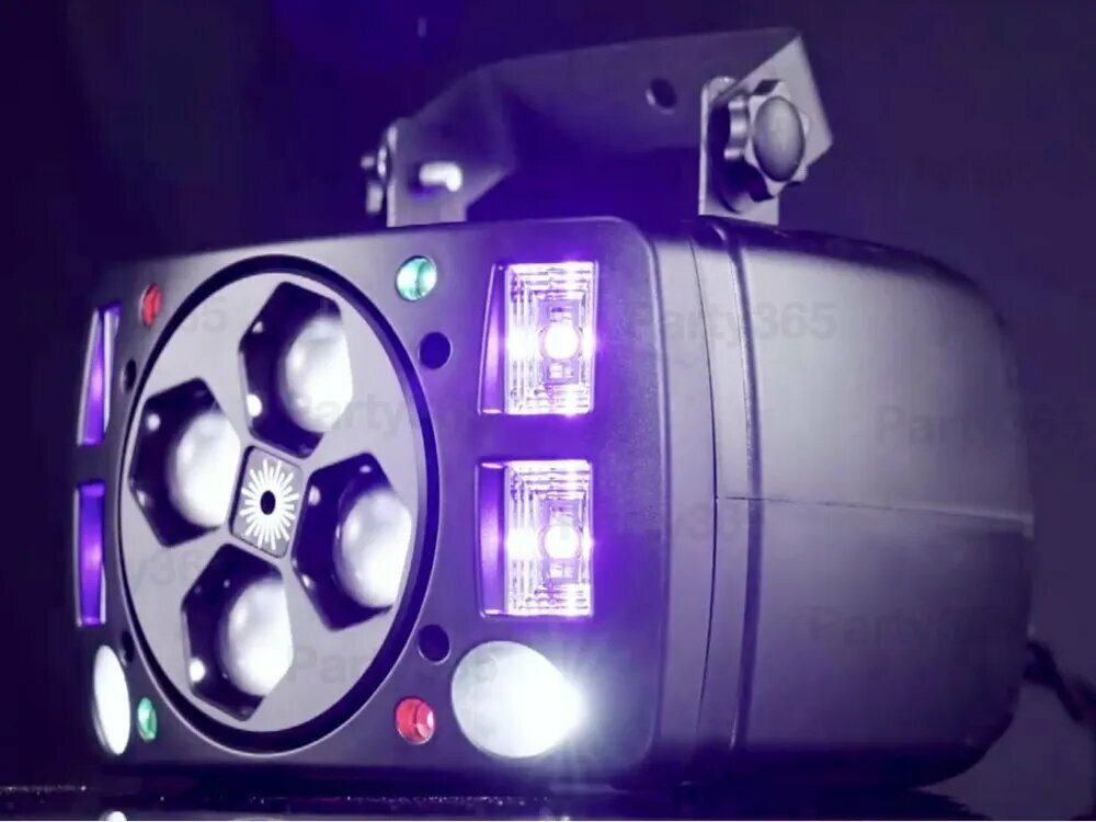 Xiaomi YouPin Светомузыка лазерный проектор диско 5в1 с ультрафиолетом, светомузыка для вечеринки, клубов, баров и праздника