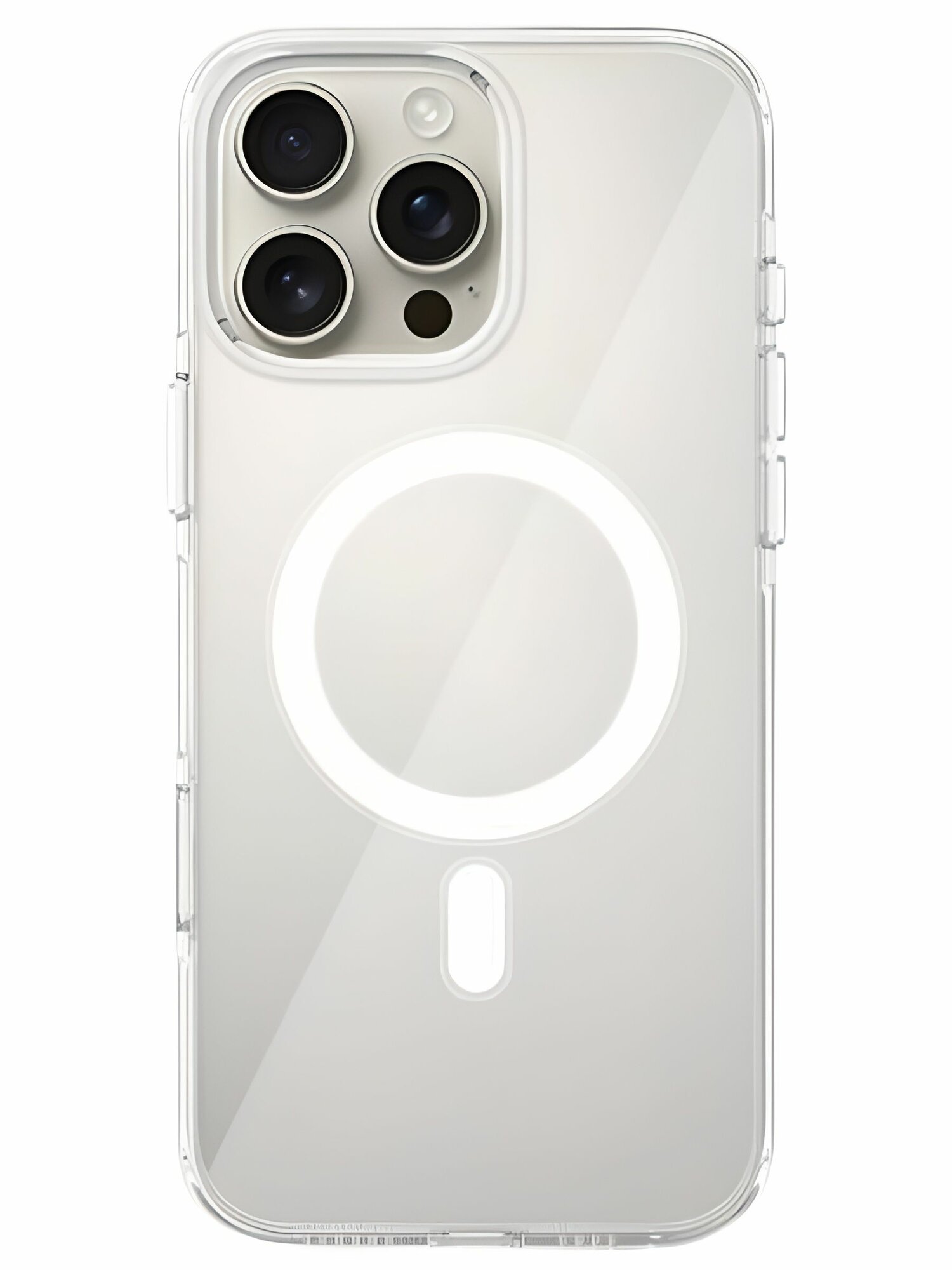Чехол противоударный K-DOO Iceguard iPhone 16 Pro, прозрачный c поддержкой беспроводной зарядки