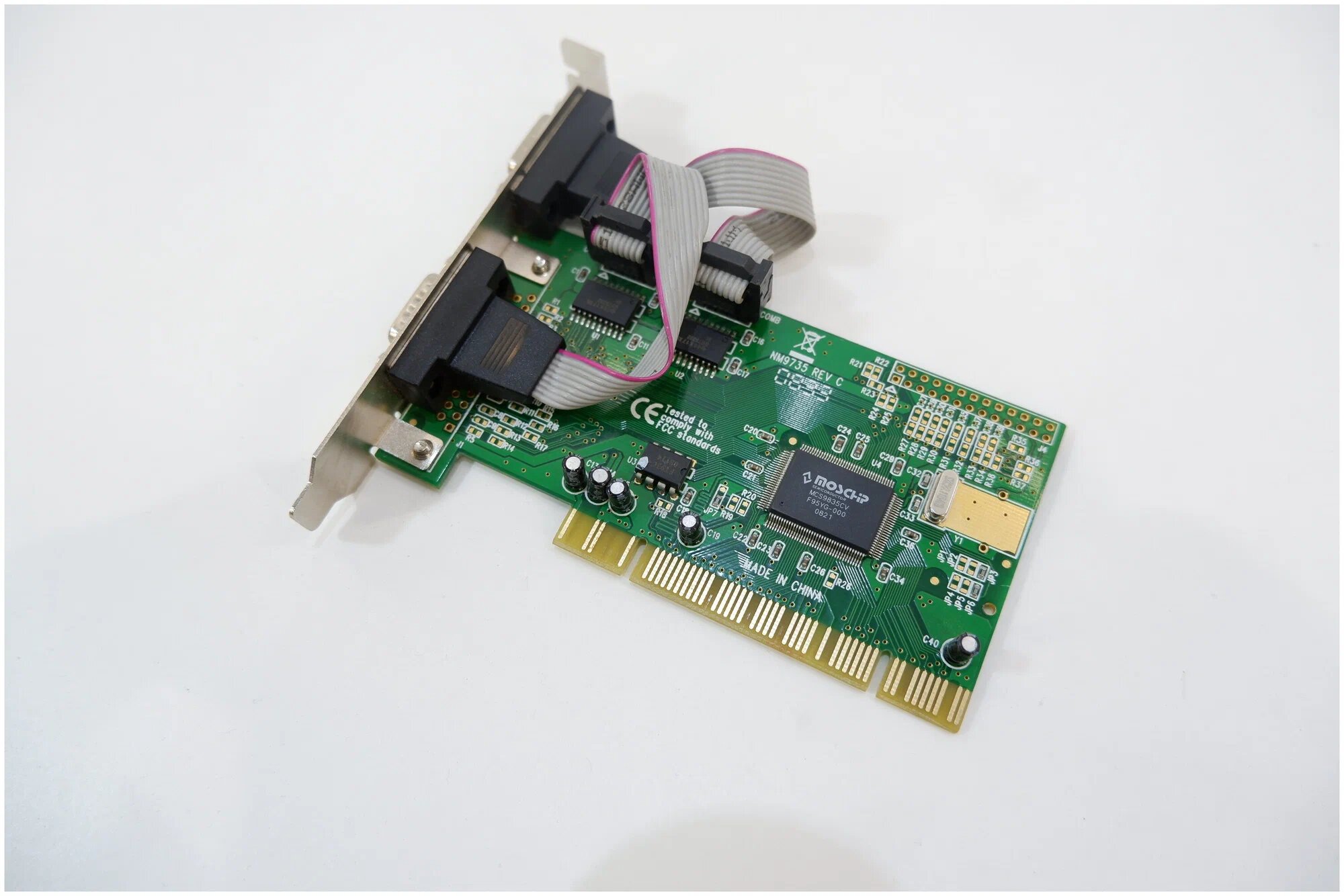 Контроллер Espada, PCI to 2 RS232 порт, FG-PIO9835-2S-01-BU01, чип MCS9835, oem