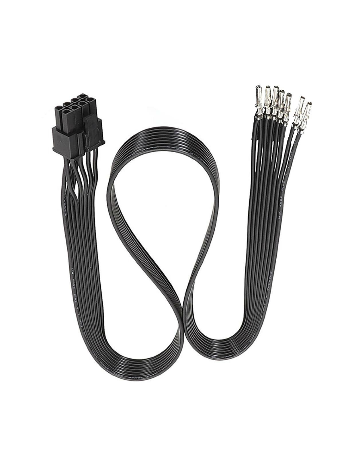 8Pin to 8Pin 6+2P Power Adapter Cable Mainboard CPU 8pin to 8Pins 6+2Pin Power Connector Extension Cord Semi-Finished