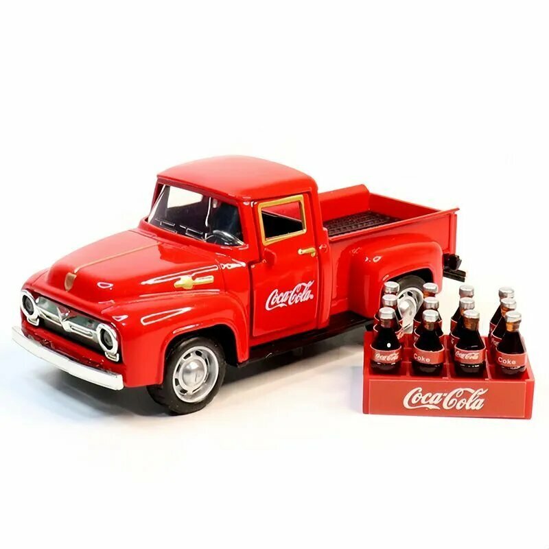 Coca-Cola 1955 Chevrolet Легкосплавный классический автомобиль модель пикапа classic car 1/32