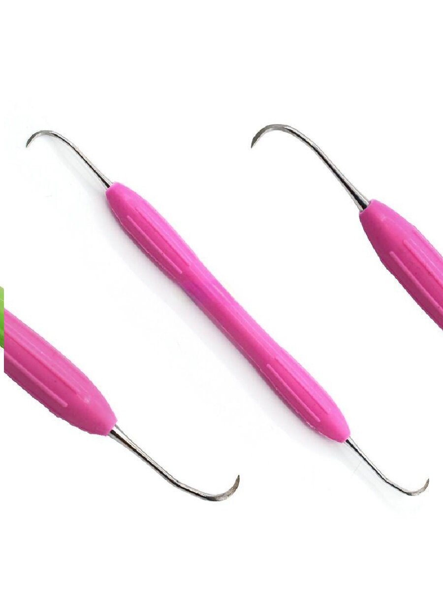 Моделировочная гладилка для эстетической реставрации зубов CT-7, розовая.